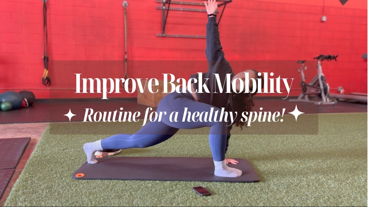 IMPROVE BACK MOBILITY | Routine for a Healthy Spine | 20 Minutes Follow ...