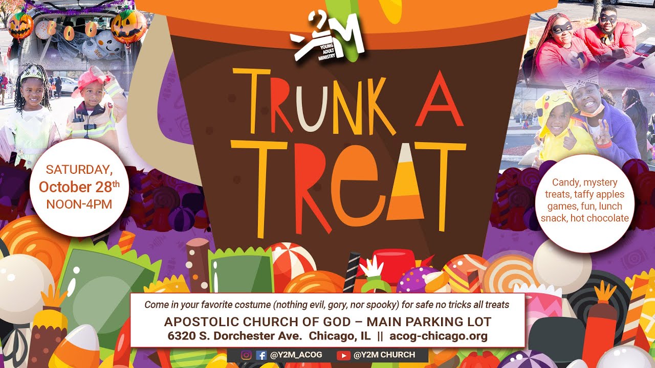 Y2M Harvest Festival: Trunk A Treat on Saturday, October 28.2023 @ Noon ...