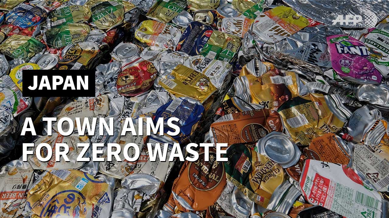 Japan: a town aims for "zero waste" by 2020 | AFP - YouTube