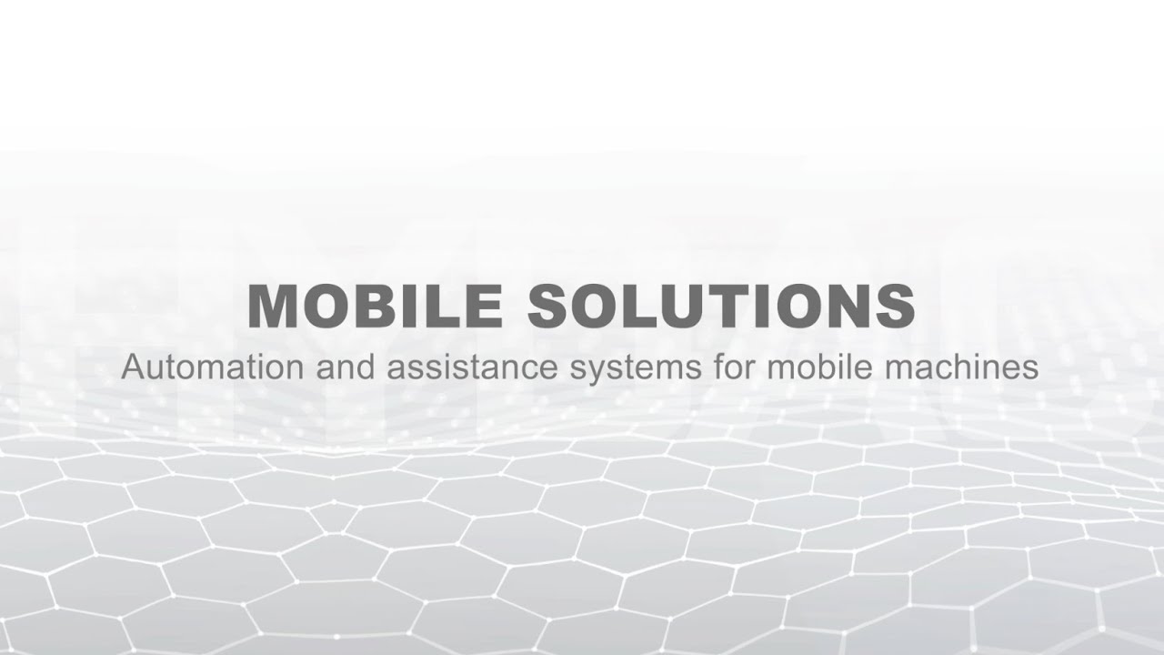Automation and assistance systems for mobile machines - YouTube