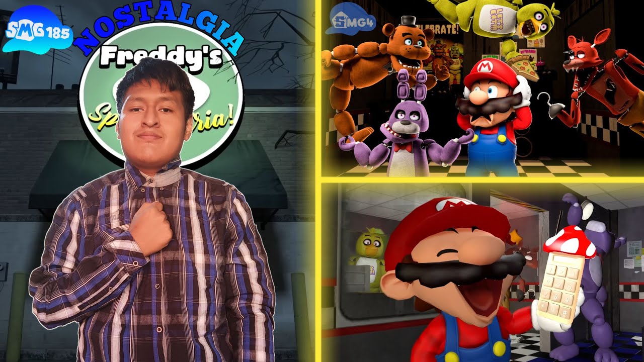 REACCIÓN SMG4 REMASTERED64: Freddy's Spaghetteria | TOMIREACCION - YouTube