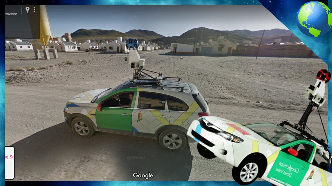 Google street view car spotted on google earth & google maps | Trung ...