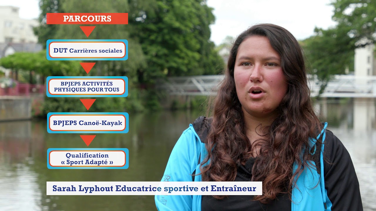 Sarah LYPHOUT Educatrice sportive et entraîneur - YouTube