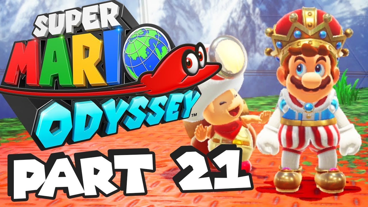 Super Mario Odyssey - Part 21 - Stranded Captain Toad - YouTube