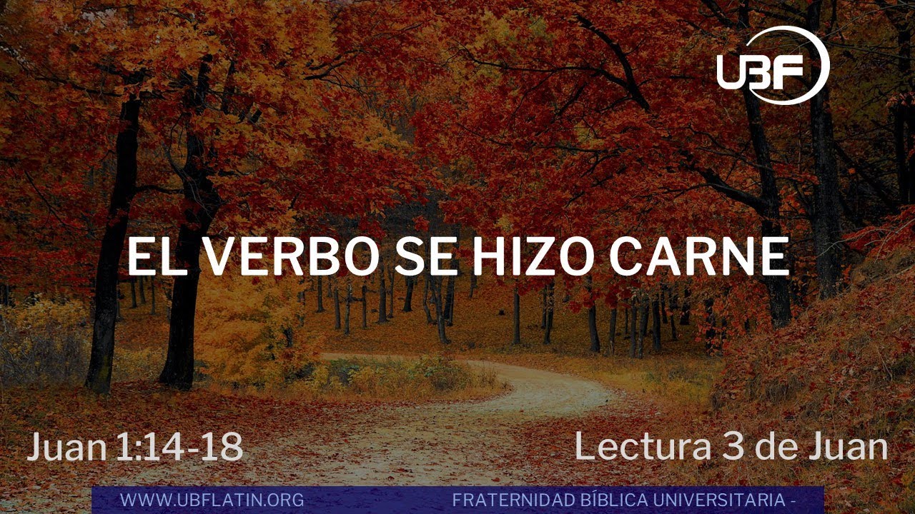 EL VERBO SE HIZO CARNE - YouTube