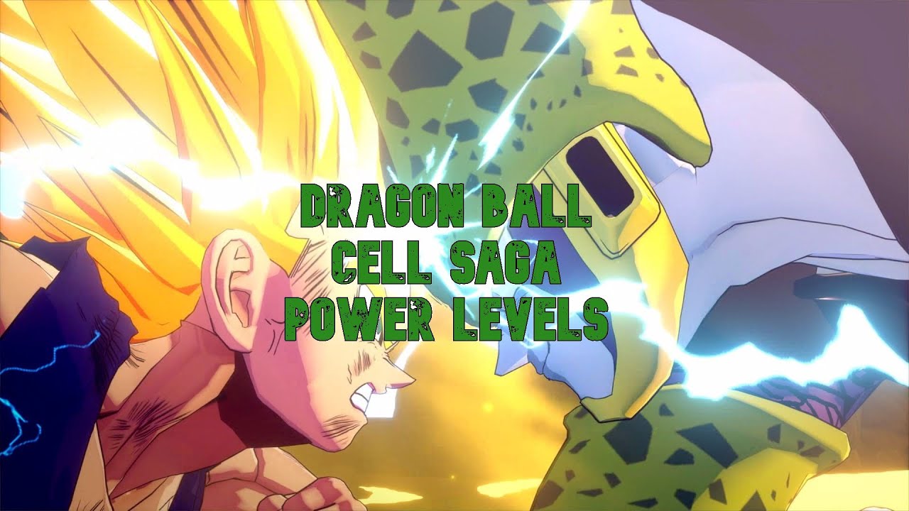 Dragon Ball Cell Saga I Power Levels - YouTube