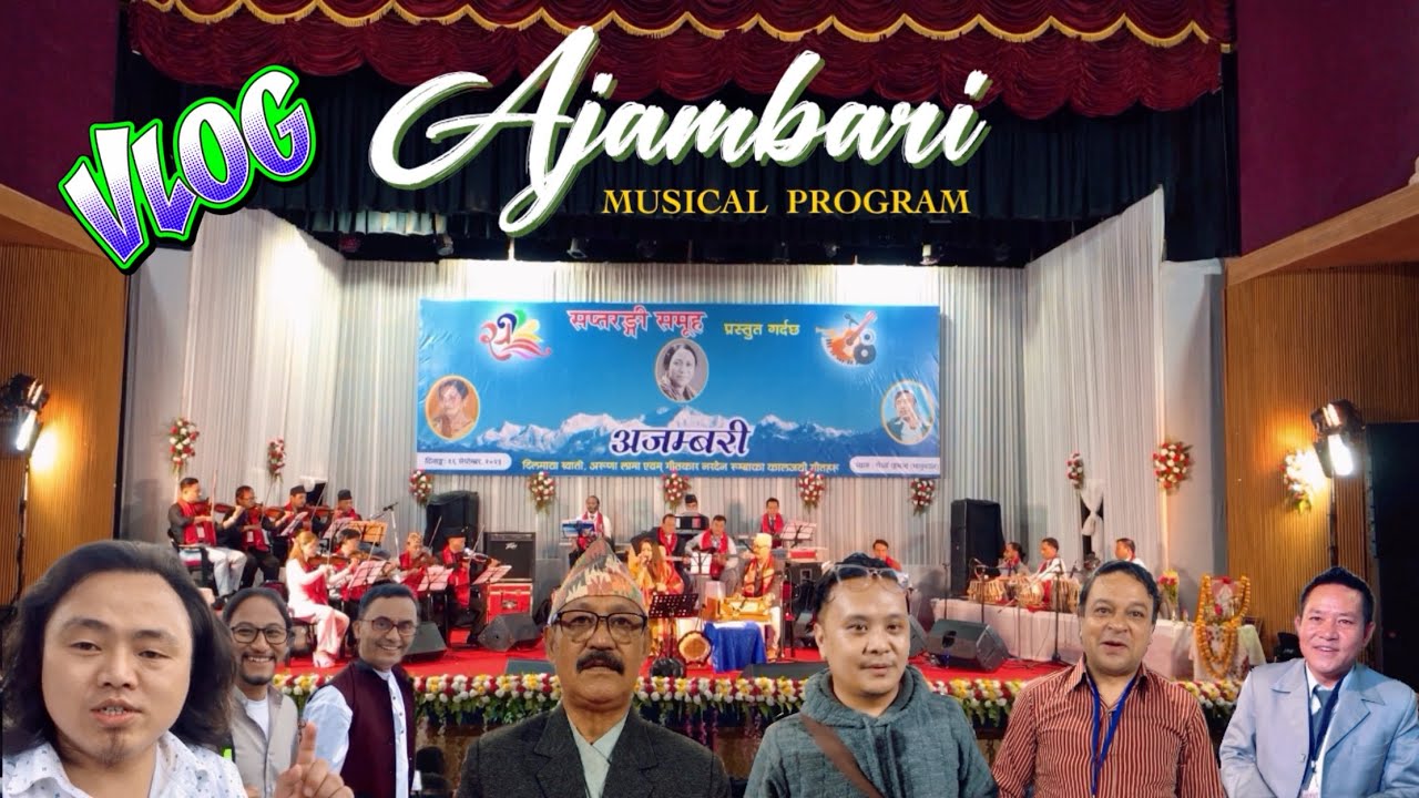 Ajambari - Musical Program Vlog | Darjeeling | Darjeeling keta - YouTube