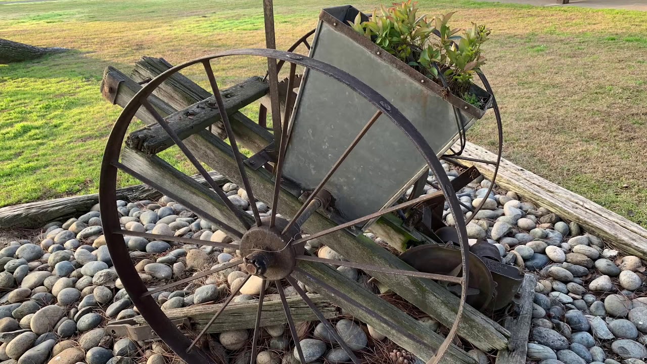 Antique Agriculture Farm Potato Planter - YouTube