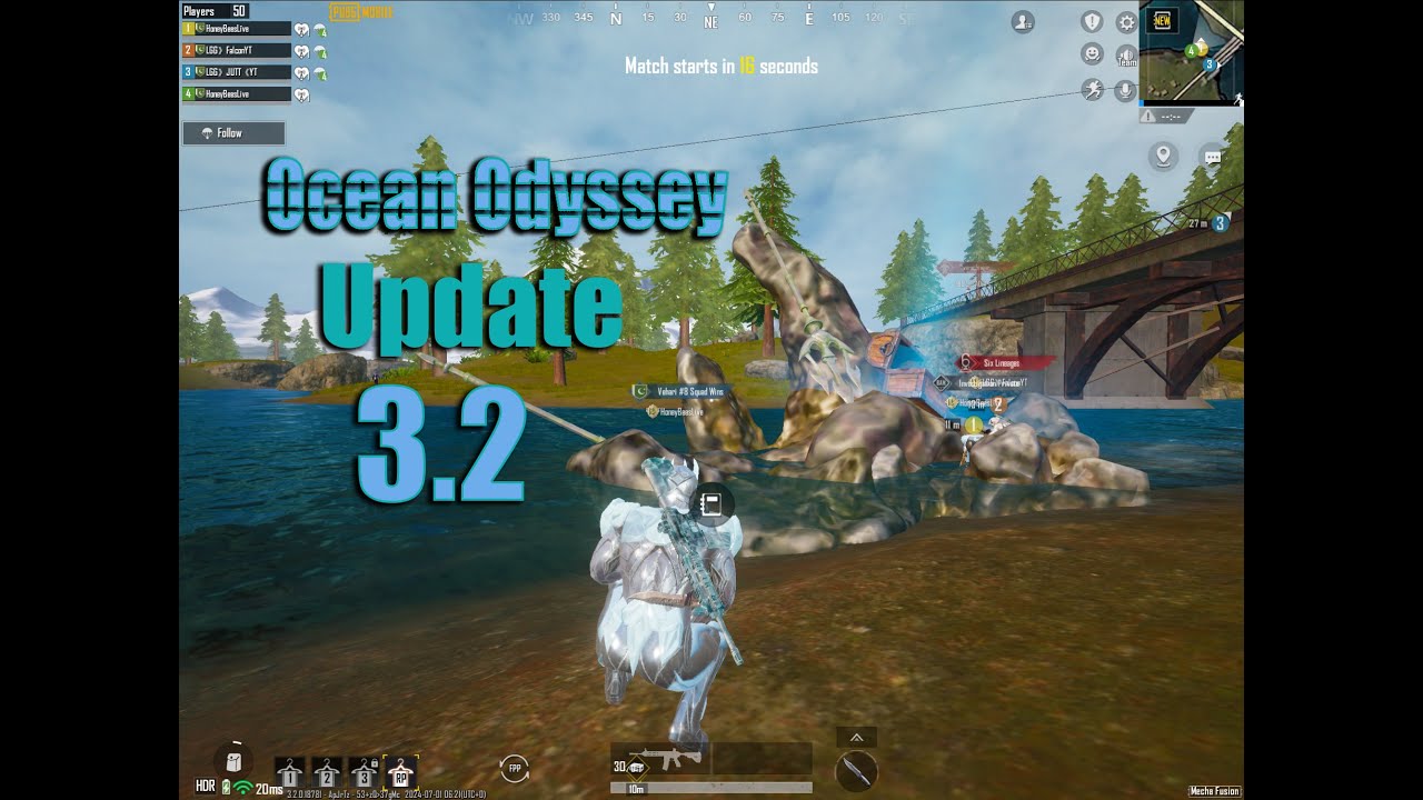 Let's Explore 3.3 Update | Ocean Odyssey |🔥 PUBG MOBILE Live 🔥 - YouTube