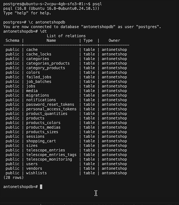 How To List Databases Connecting And Querying Tables In Postgresql Database Developer