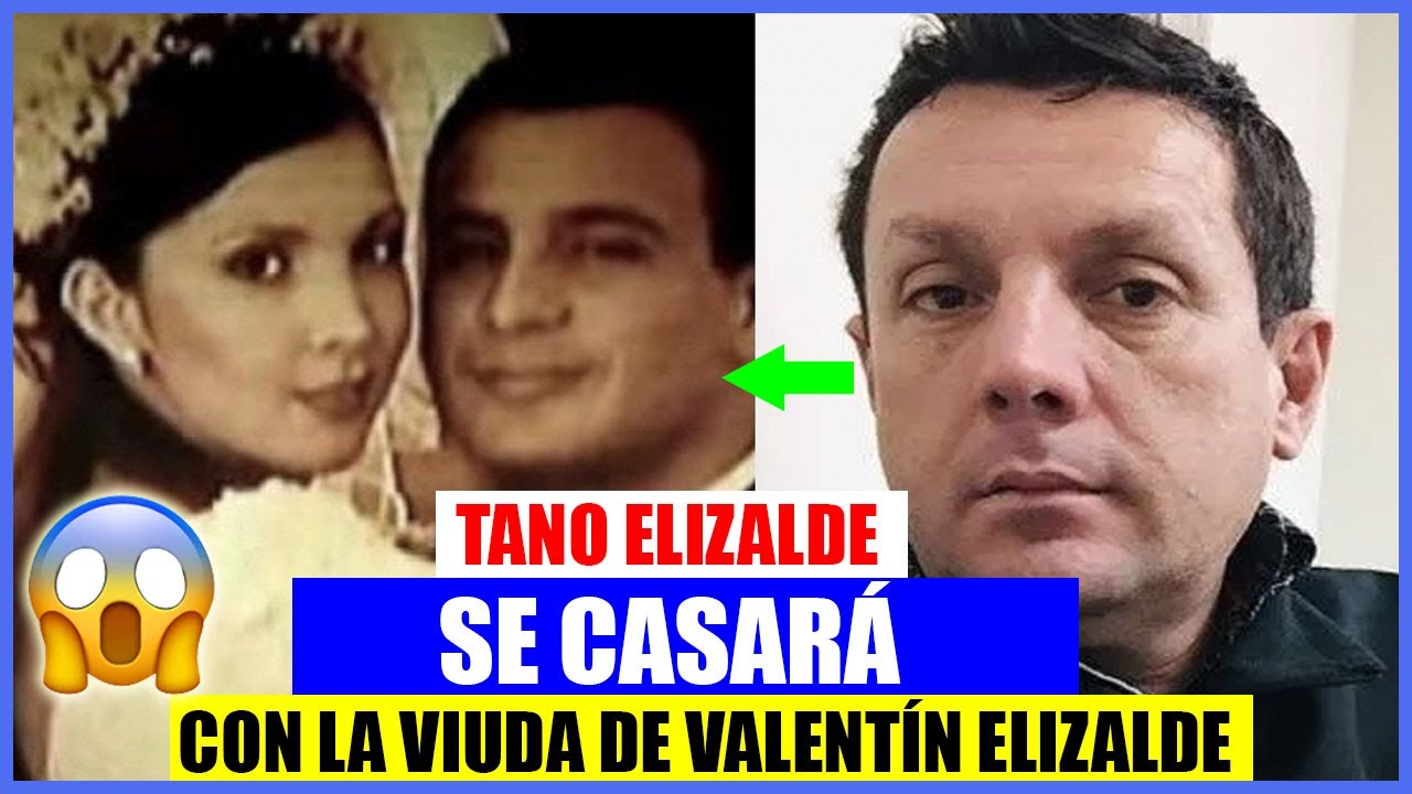 TANO ELIZALDE SE CASARÁ CON LA VIUDA DE VALENTÍN ELIZALDE A 15 AÑOS DEL ...