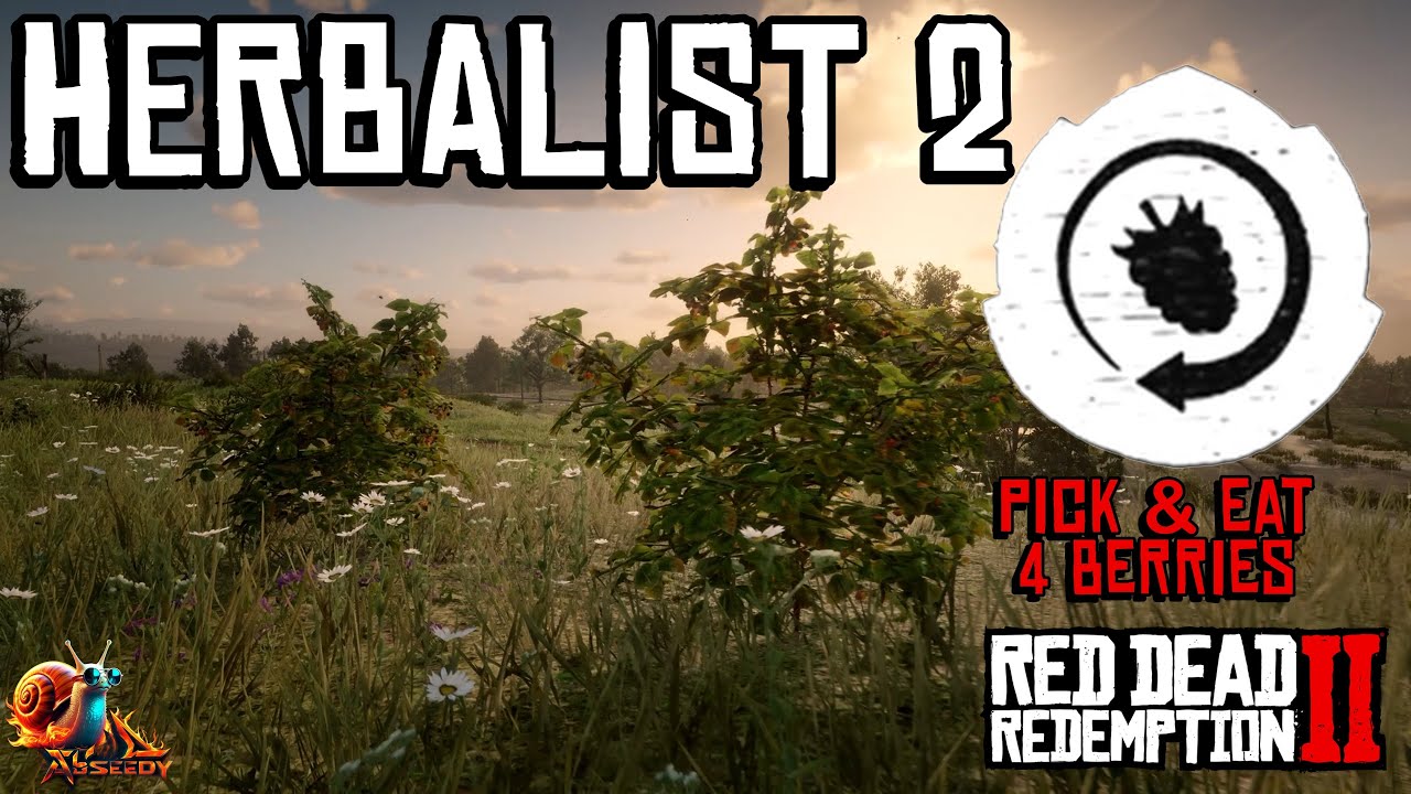 Herbalist 2 [Challenge] - Red Dead Redemption 2 - YouTube