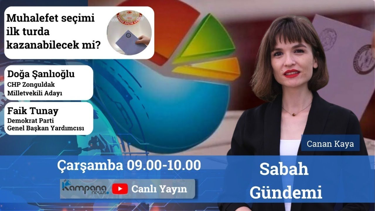Muhalefet Seçimi İlk Turda Kazanabilecek Mi? | Canan Kaya ile Sabah ...