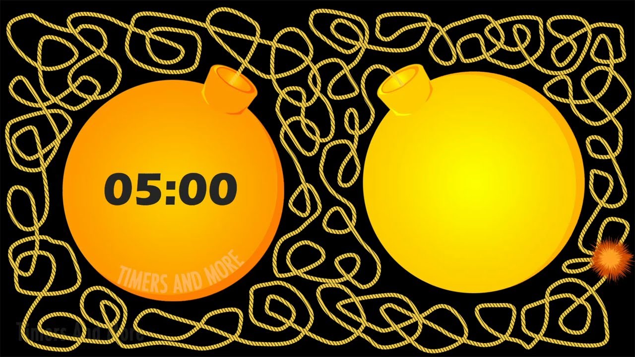 5 Minute Timer Bomb Giant Explosion YouTube