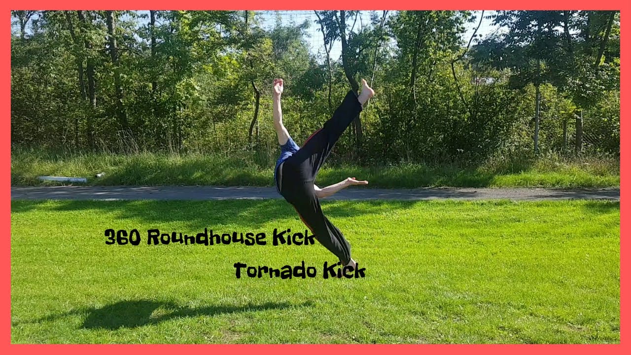 360 Roundhouse Kick Tutorial|Tornado Kick Tutorial|by Infinite Tutorials - YouTube