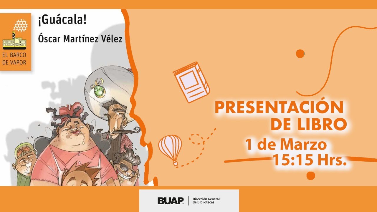 Presentación de la novela : "Guácala" ,la escritora Óscar Martínez ...