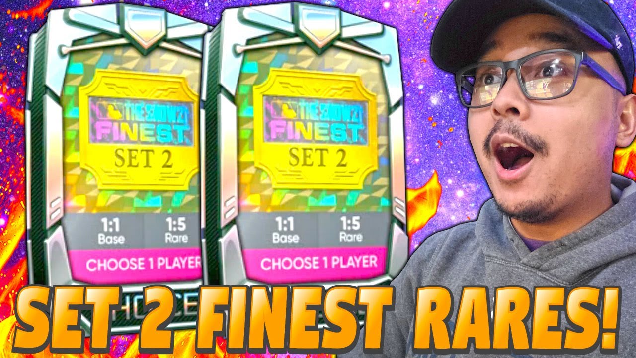 SO MANY RARE ROUNDS! Set 2 Finest Choice Pack Opening MLB The Show 21 ...