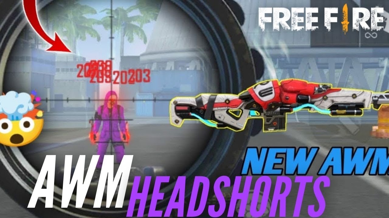 New AWM skin | AWM Skin Gameplay | Free Fire New Event FreeFire X ...
