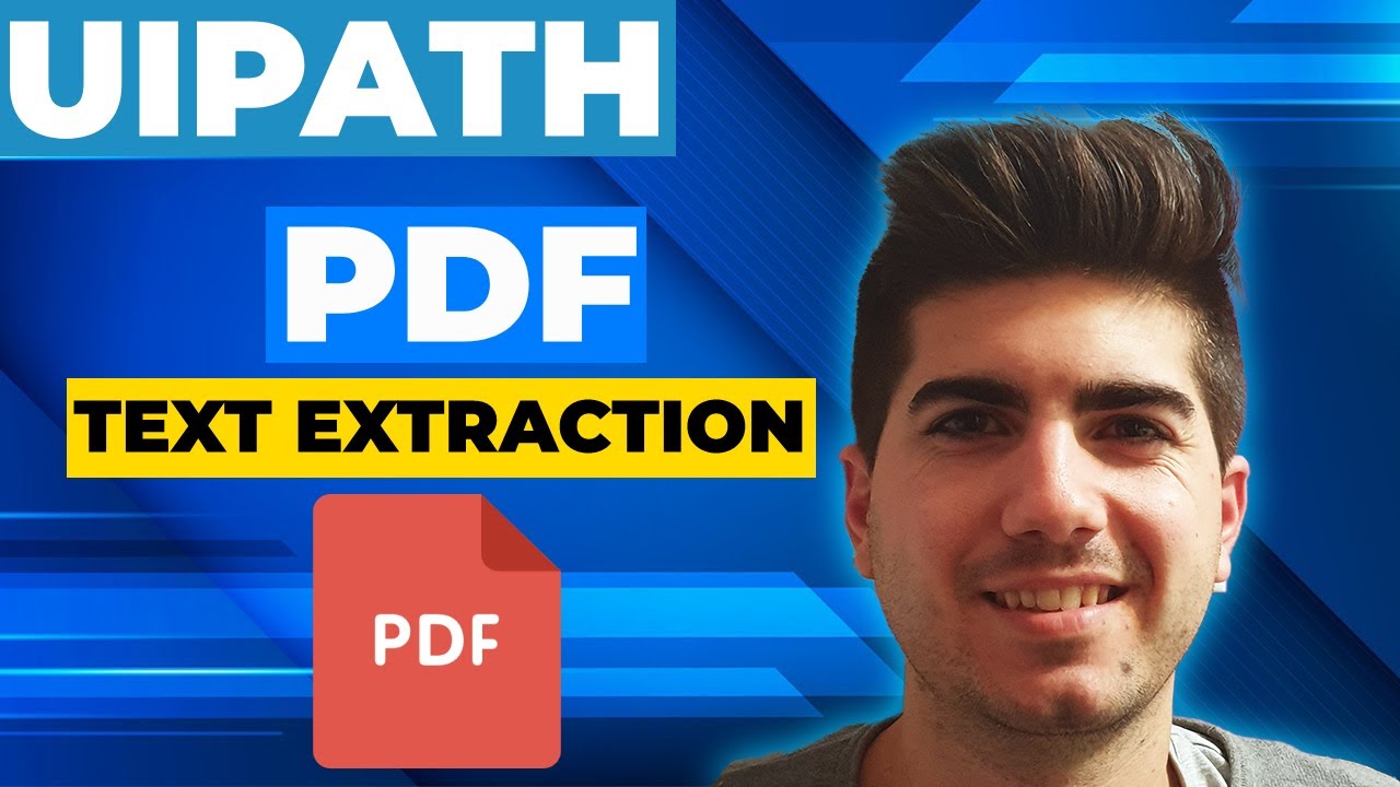 Learn How To EXTRACT TEXT From NATIVE And SCANNED PDF Files On UiPath Learn How To EXTRACT TEXT From NATIVE And SCANNED PDF Files On UiPath