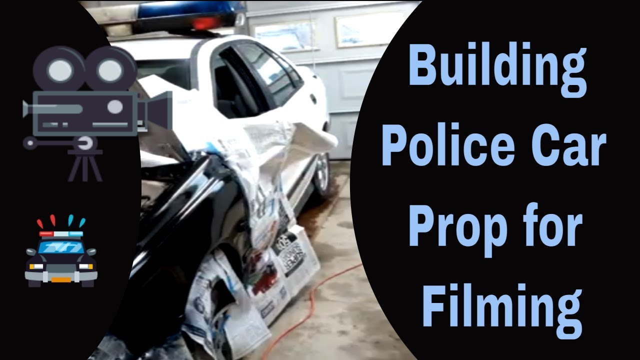 Building Police Car Prop for filming - YouTube