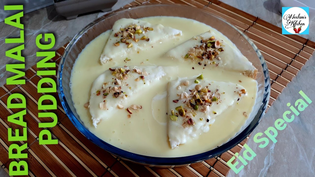Eid Special Dessert Recipe/ Bread Malai Pudding / Easy & Quick Eid ...