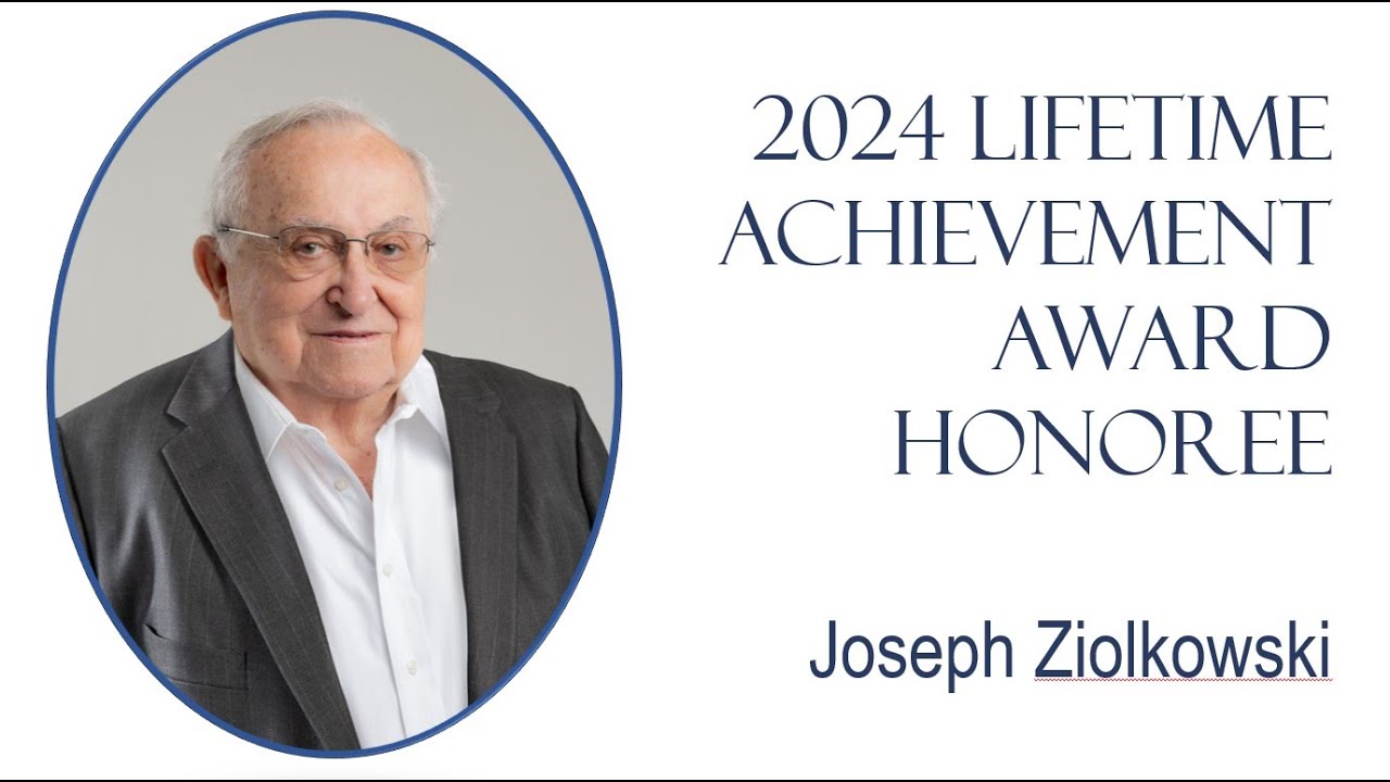 ICFA Lifetime Achievement Award 2024 Joseph Ziolkowski - YouTube