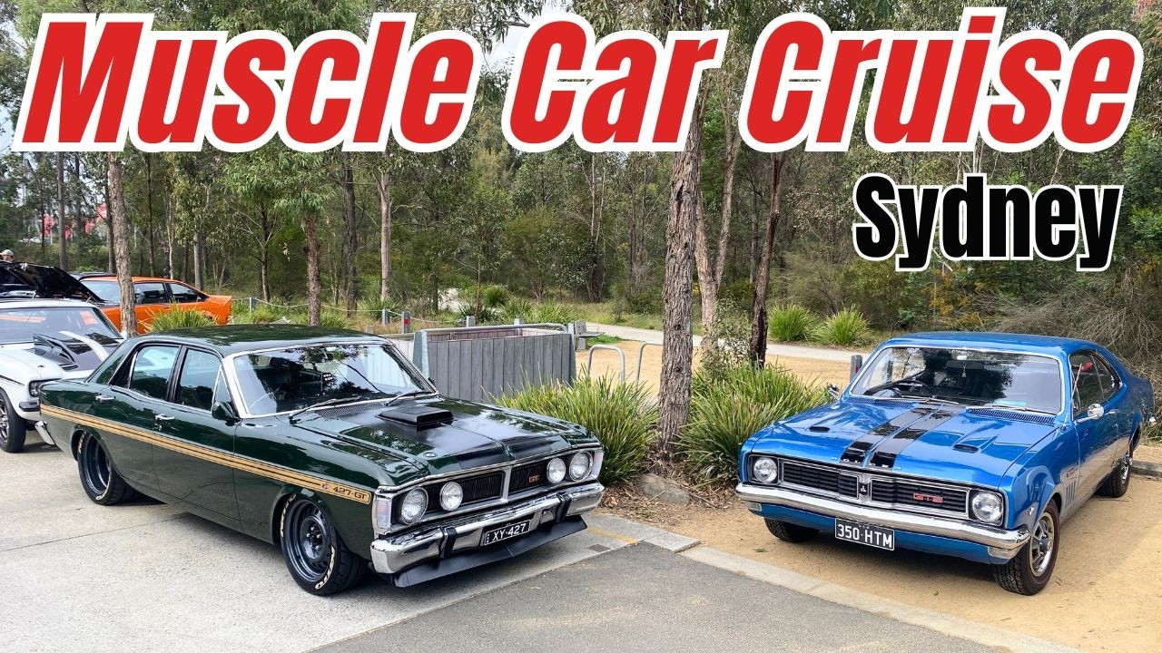 Tuff Muscle cars rolling into Cars & Coffee by Oldskool Muscle Car ...