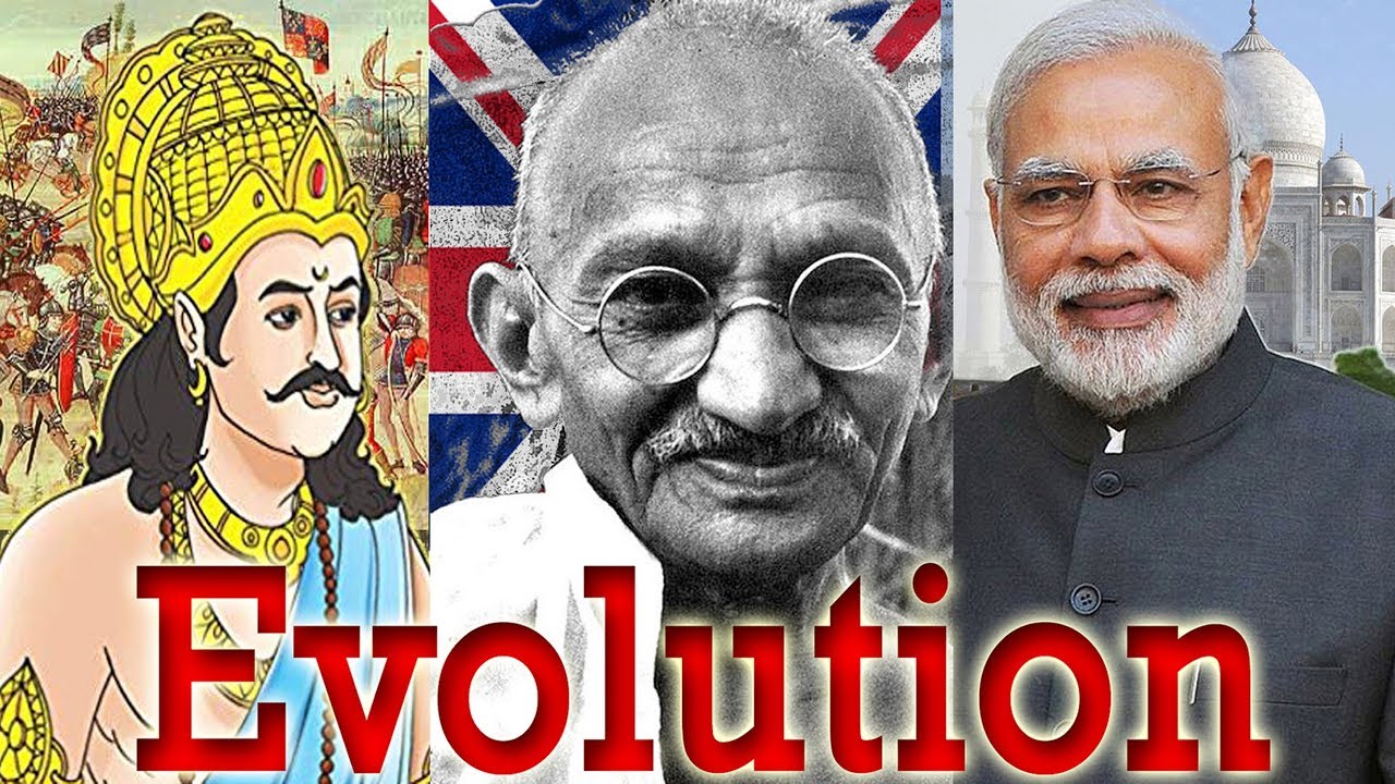 Evolution Of India | From 1300 BC to 2018 | - YouTube