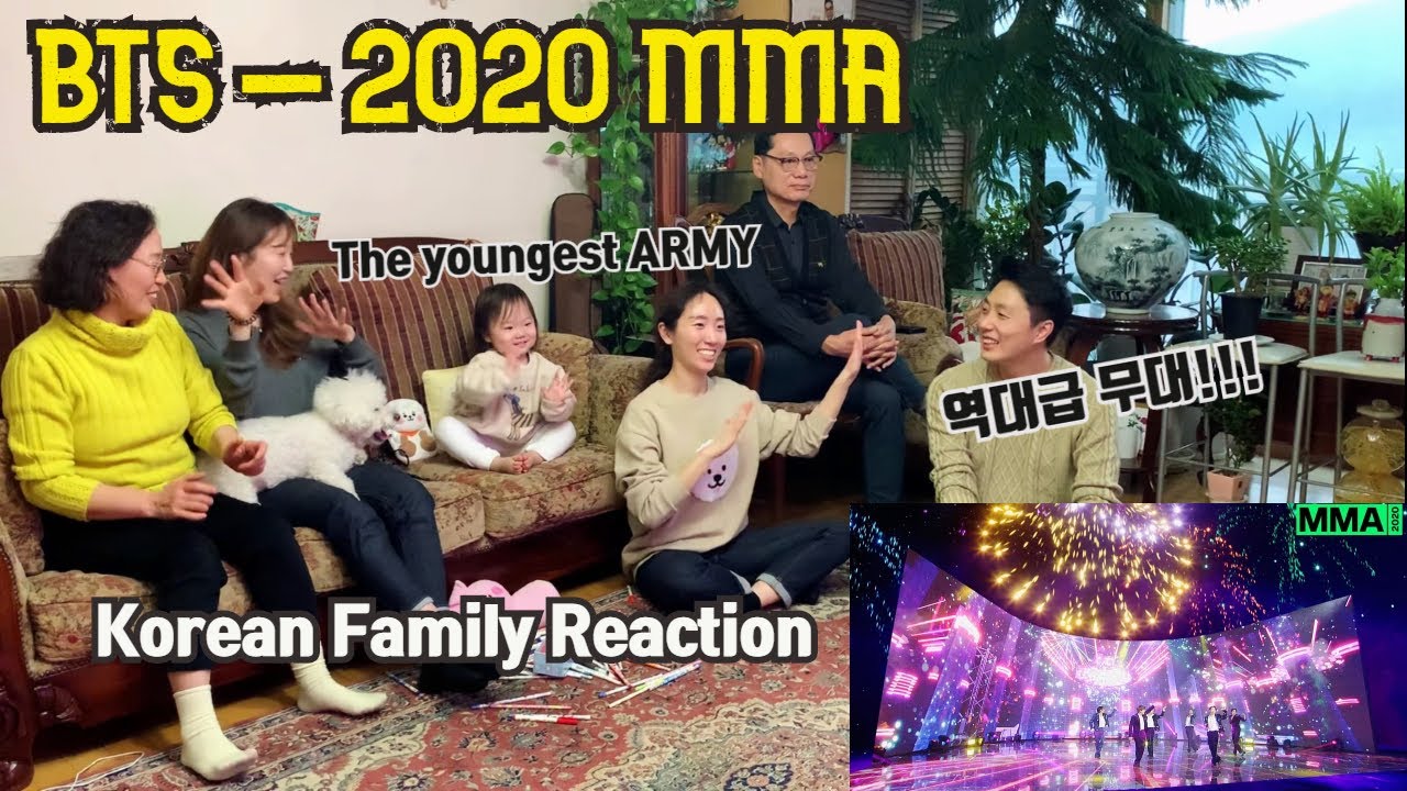[ENG] BTS 방탄 - 2020 MMA Full Performance REACTION / Korean ARMY Family ...