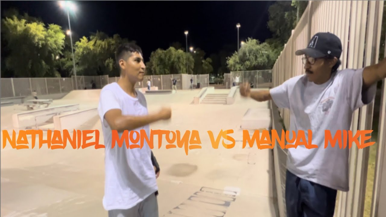 Nathaniel Montoya VS Manual Mike GAME OF SKATE - YouTube