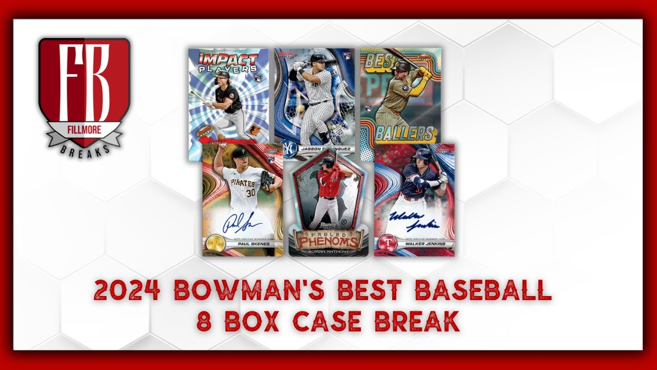 2024 Bowman’s Best Baseball | 8 Box Case Break #4 Pick Your Teams - YouTube