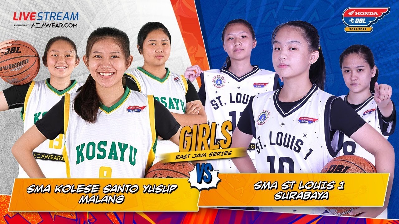 LIVE : SMA KOLESE SANTO YUSUP MALANG VS SMA ST. LOUIS 1 SURABAYA - YouTube