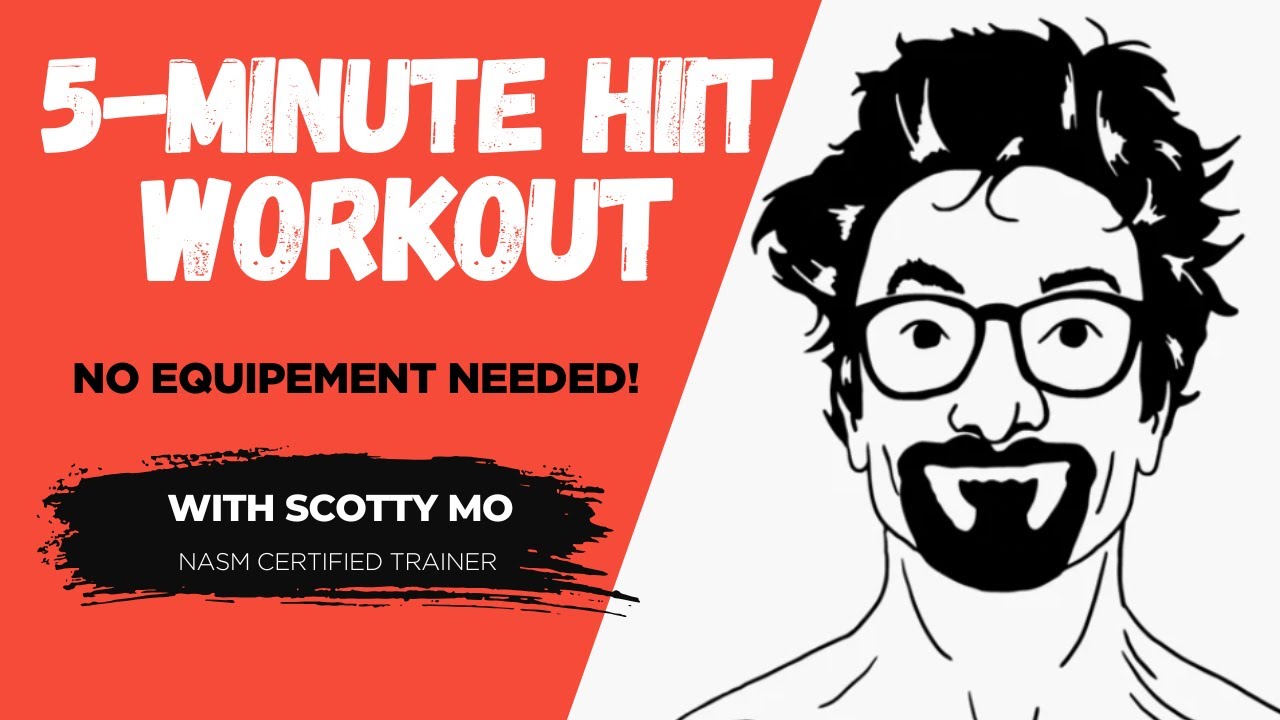 Quick & Intense! 5-Minute HIIT Workout with Mo - YouTube