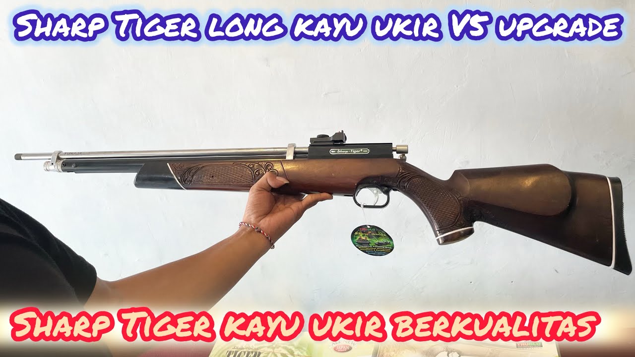UPGRADE SHARP TIGER LONG !!! SHARP TIGER LONG KAYU UKIR V5 - YouTube