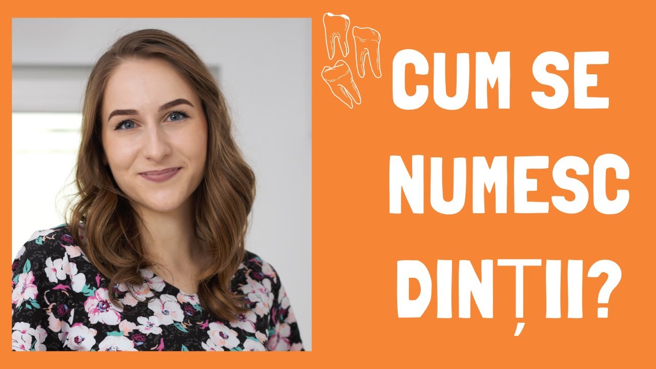 CUM SE NUMESC DINTII? - YouTube