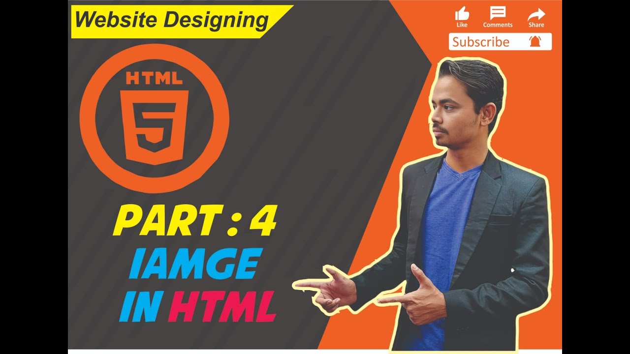 Website Designing Full Series Part 4 | HTML | Image IN HTML |@Dr.Sakib ...