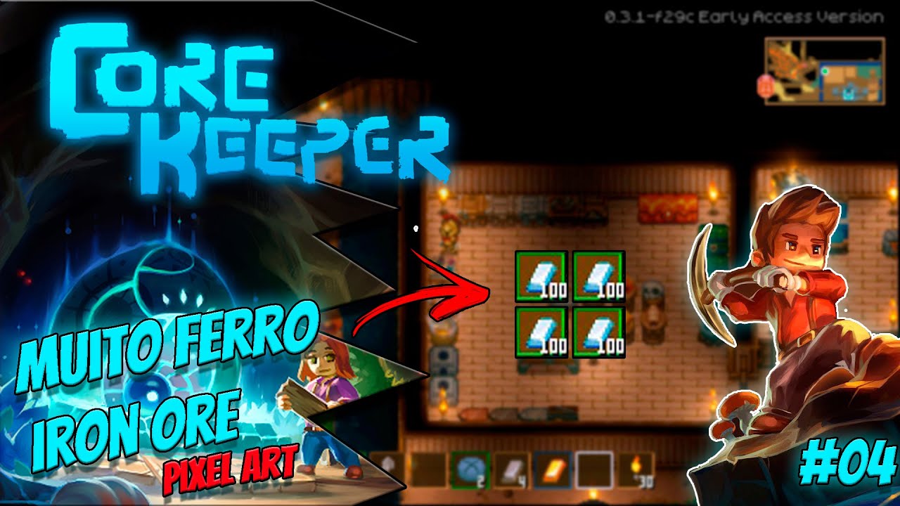 Core Keeper Como Encontrar Ferro ou Iron ore Gameplay PT-BR #04 - YouTube