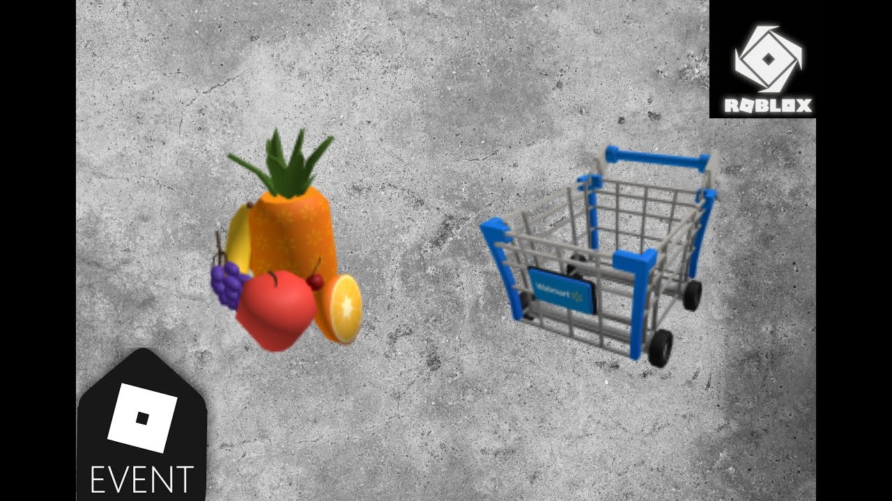 How to get the Fruit Hat and the Walmart Shopping Cart in Roblox ...