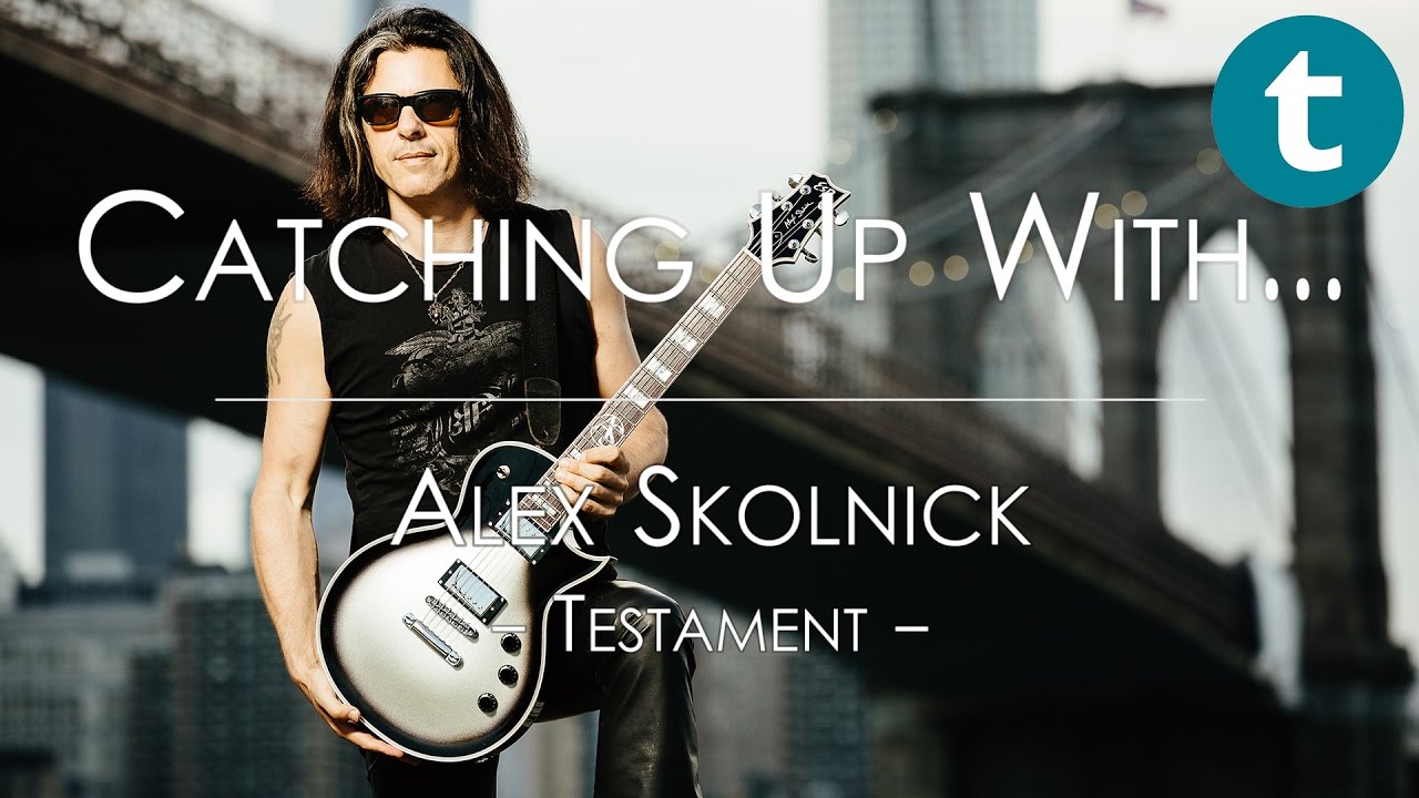 Alex Skolnick, Testament: Gear Interview - YouTube