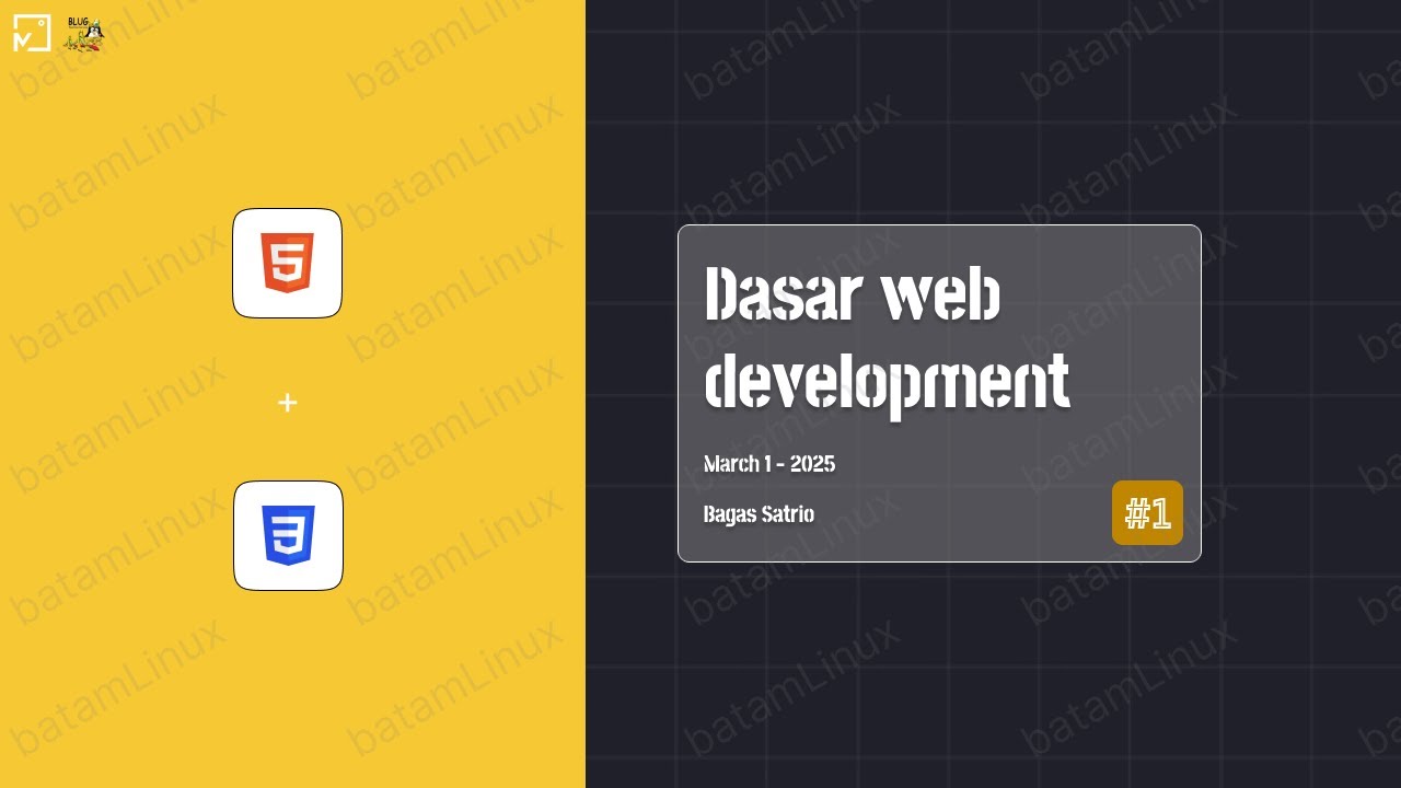 Dasar Web Development | BLUGCamp #1 - YouTube
