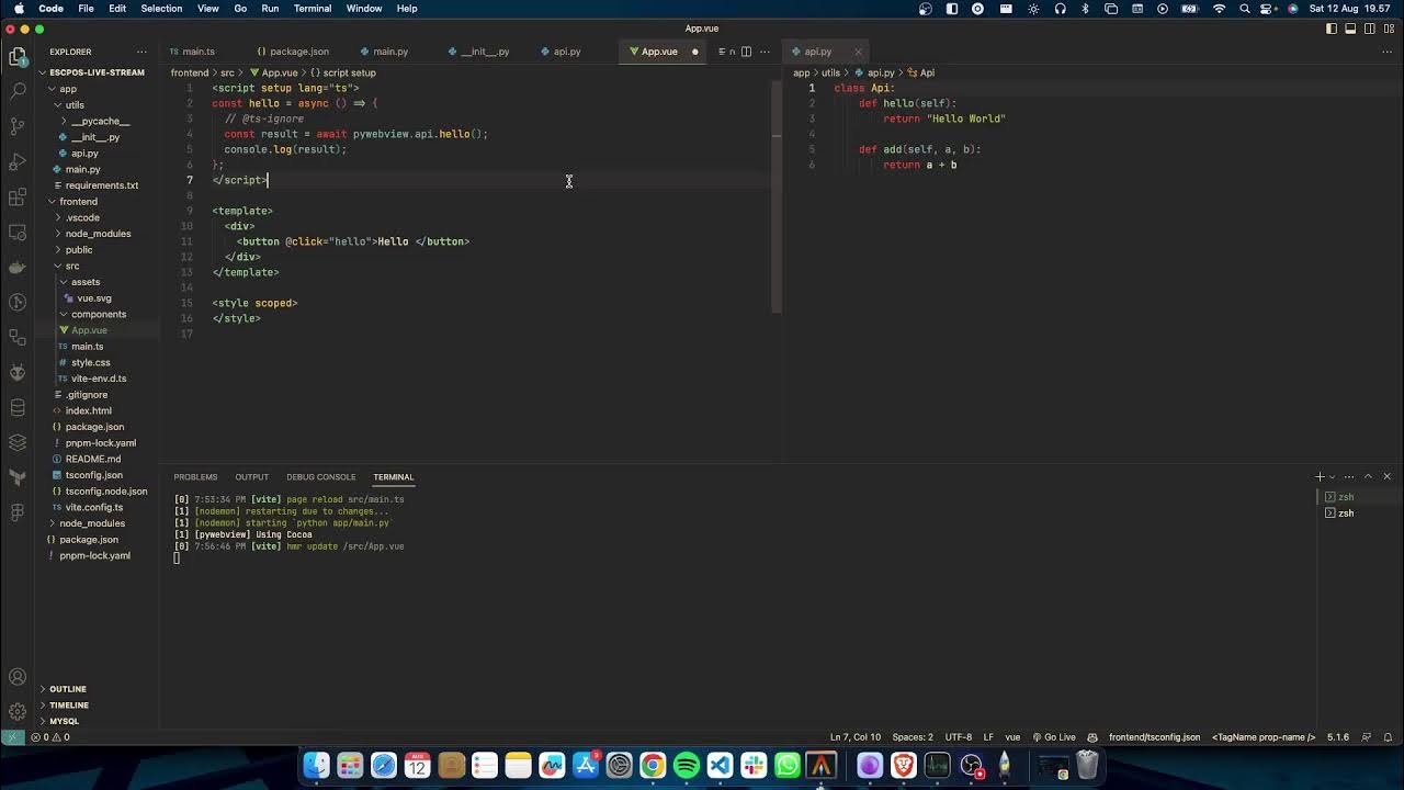 LIVECODE ISENG PYWEBVIEW - YouTube