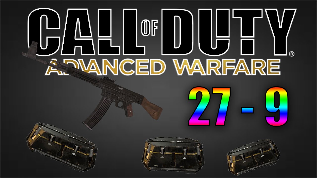 COD ADVANCED WARFARE - STG 44 - SICK SUPPLY DROP!!! - YouTube