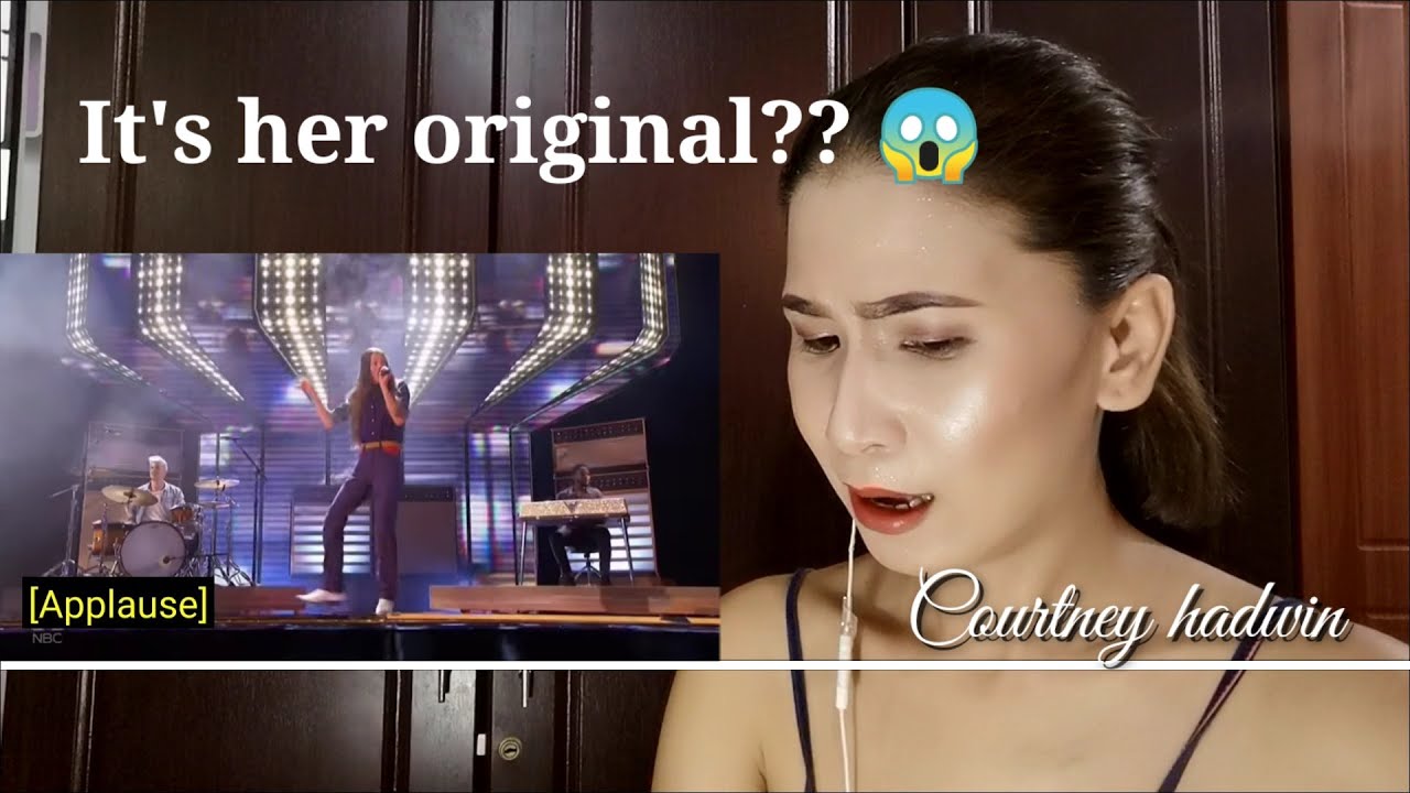 COURTNEY HADWIN SINGING HER ORIGINAL SONG AT AMERICA'S GOT TALENT ...