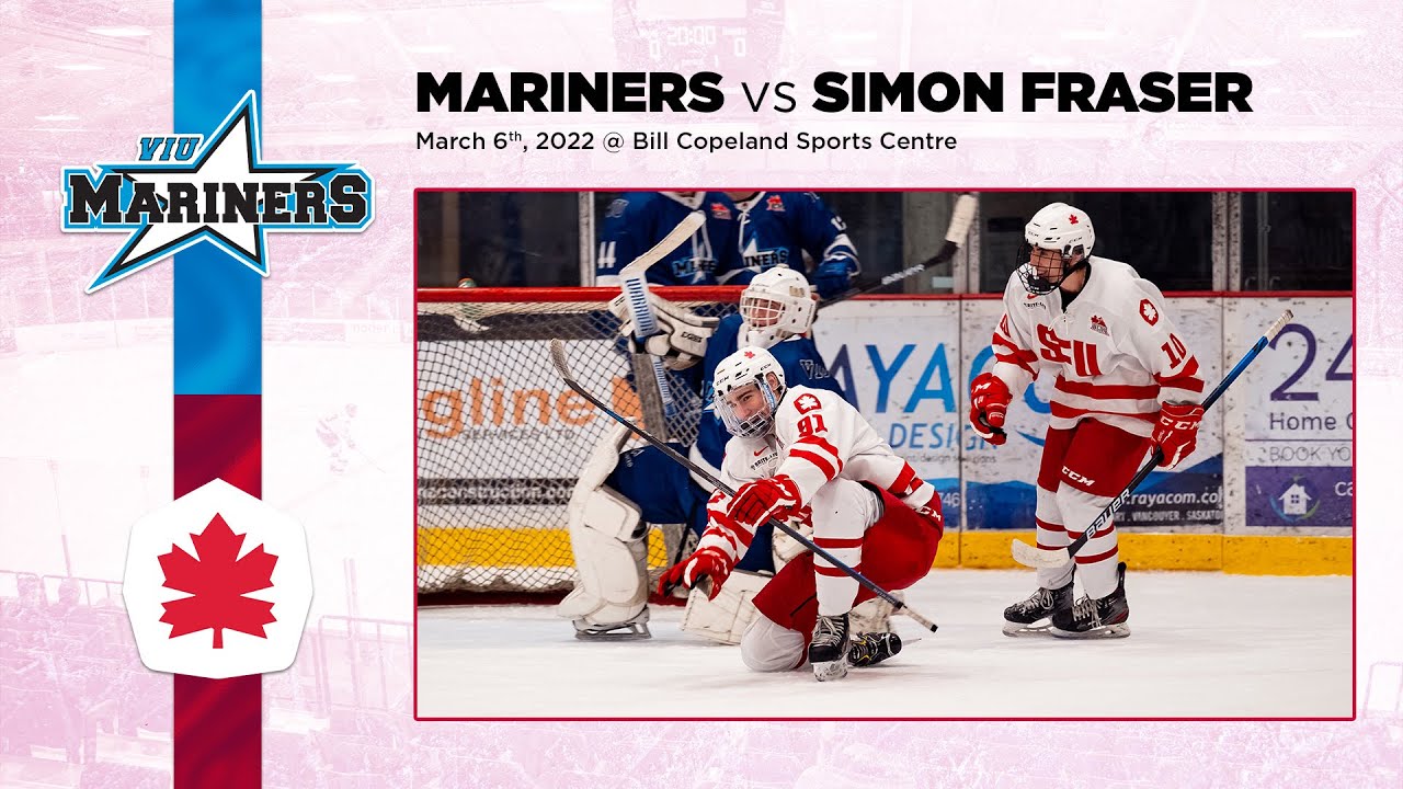 BCIHL CHAMPIONSHIP | VIU vs. SFU, March 6th, 2022 - YouTube