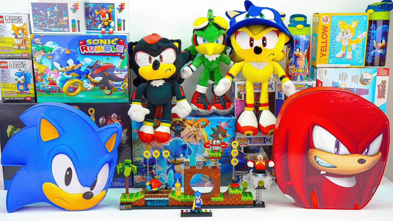 Sonic The Hedgehog Toy Unboxing ASMR | Sonic Mystery Box, Knuckles ...