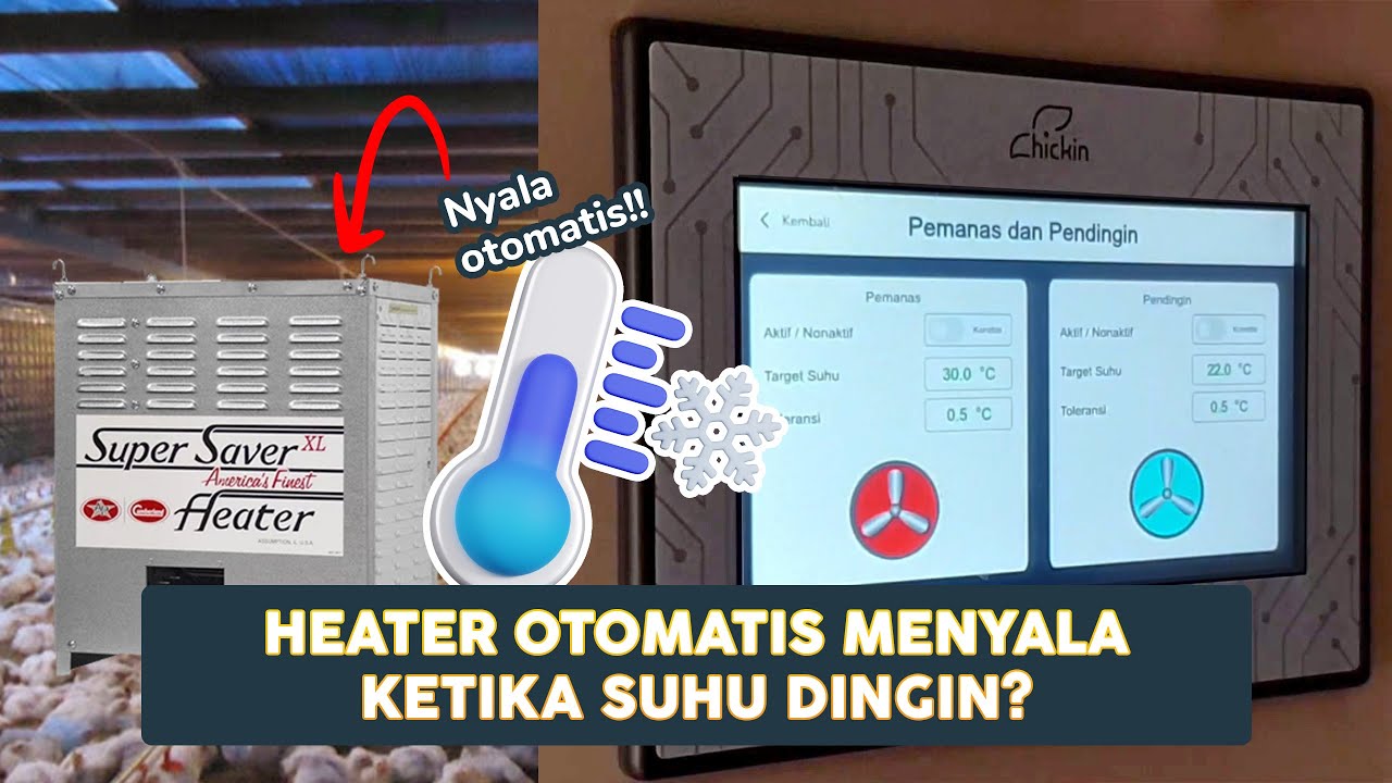Cara Atur Target Suhu Pemanas dan Pendingin Pakai Kontroler CI-touch ...
