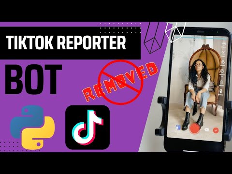 TikTok Video Reporter (send a lot of reports automatically)