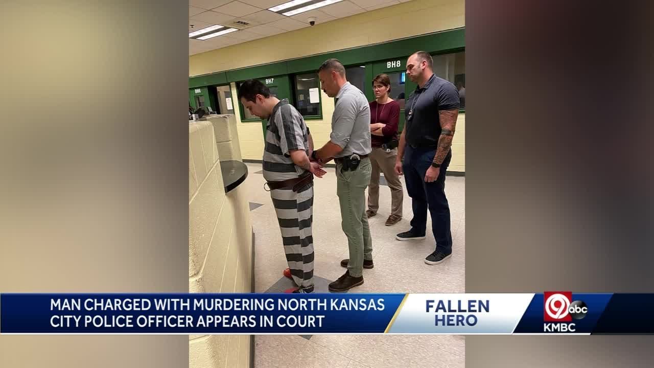 Joshua Rocha arraigned in shooting death of North Kansas City police ...