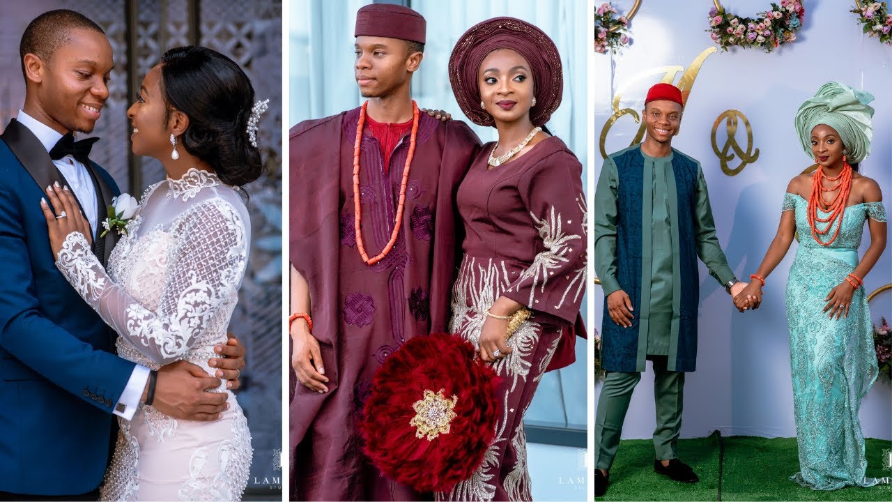 EPIC 3 IN 1 WEDDING VLOG!! |CHURCH WEDDING |YORUBA & IGBO TRADITIONAL ...