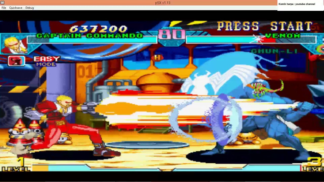 Marvel vs Capcom - Captain Commando - YouTube